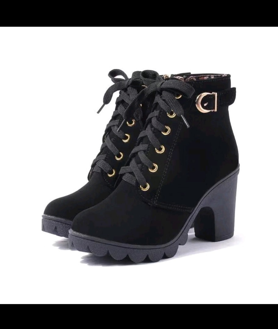 Korean dwarf boots for women, Women's Fashion, Footwear, Boots on Carousell