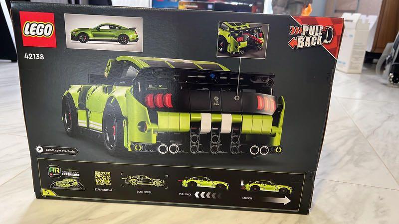 LEGO Technic 42138 Ford Mustang Shelby® GT500® (544 Pieces), Hobbies ...