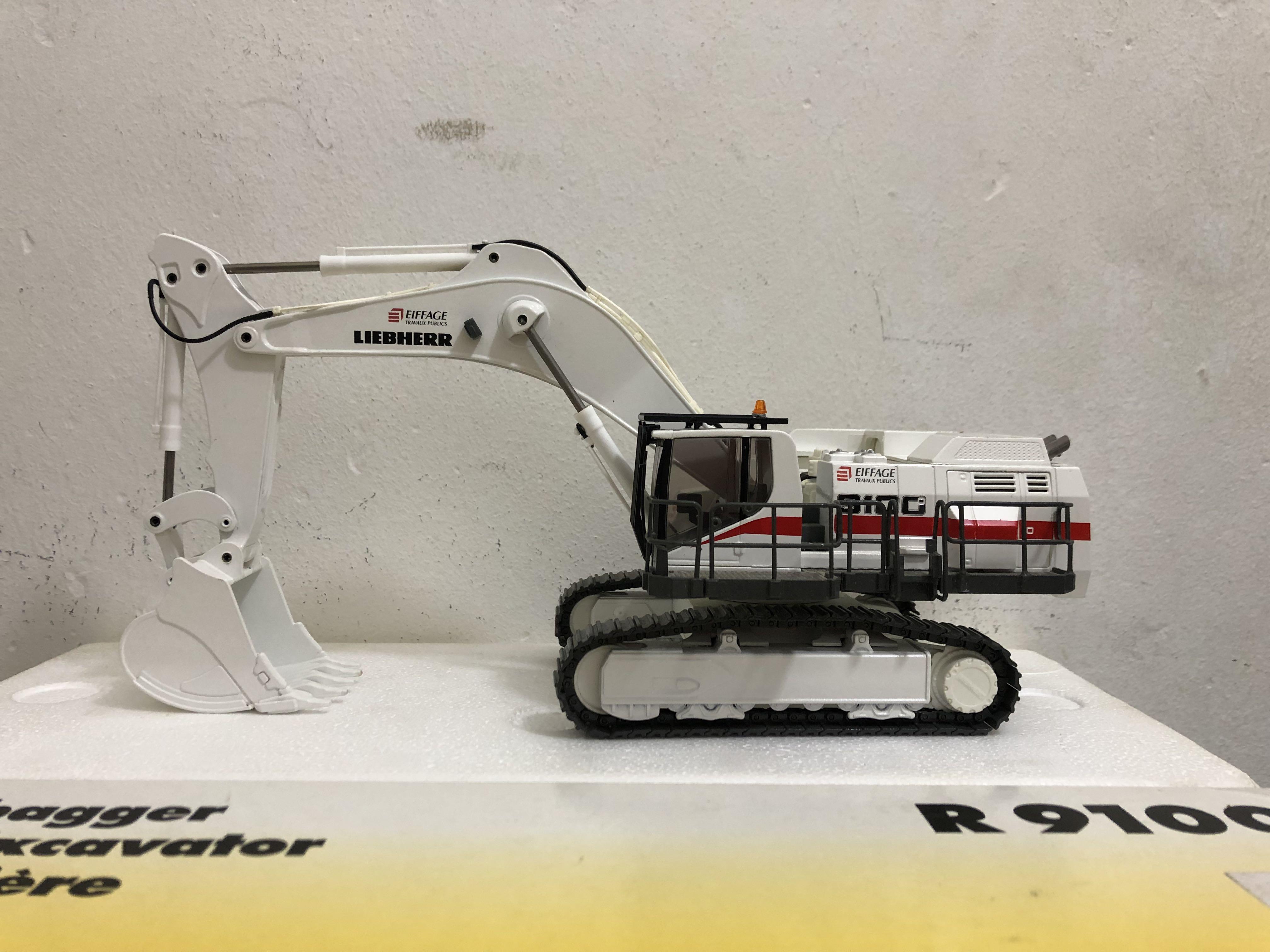 Liebherr R9100 Eiffage 1/50 diecast scale model, Hobbies & Toys, Toys ...