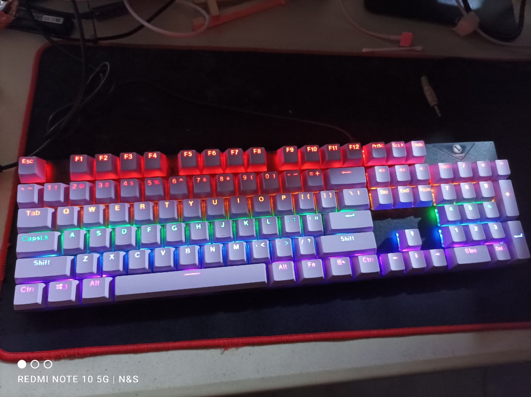 Limeide Mechanical Keyboard Blue Switches, Computers & Tech, Parts ...