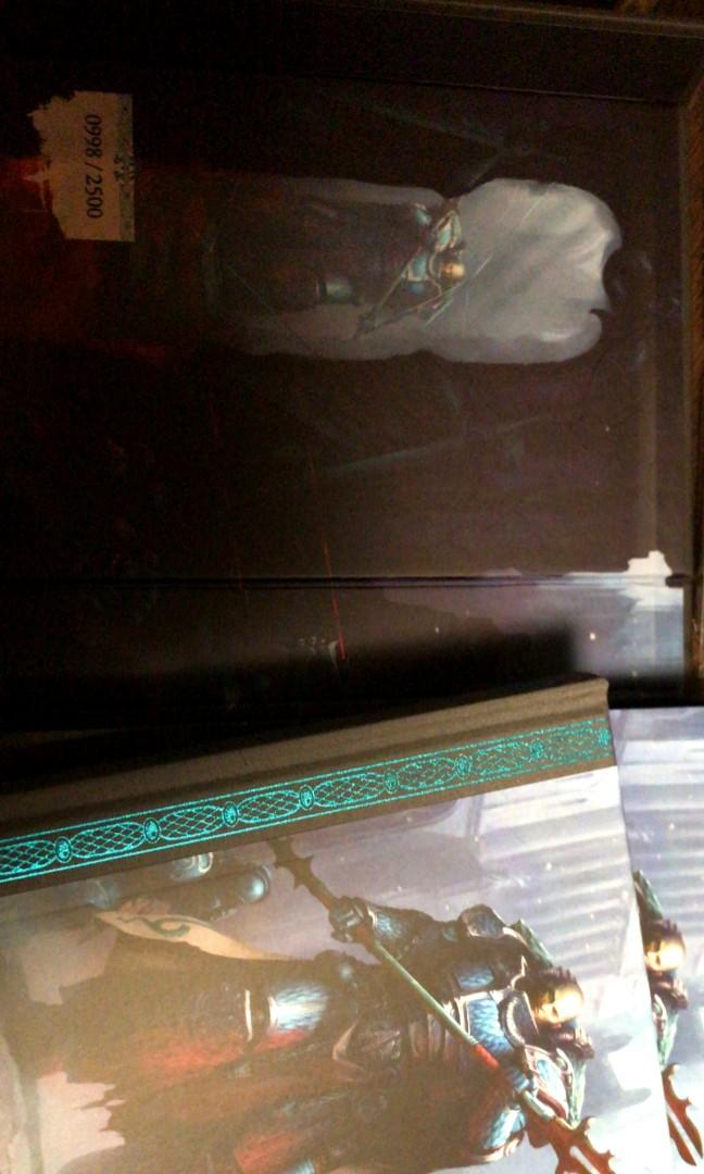 Limited Edition The Horus Heresy: Primarchs Book 14 Alpharius Head of ...