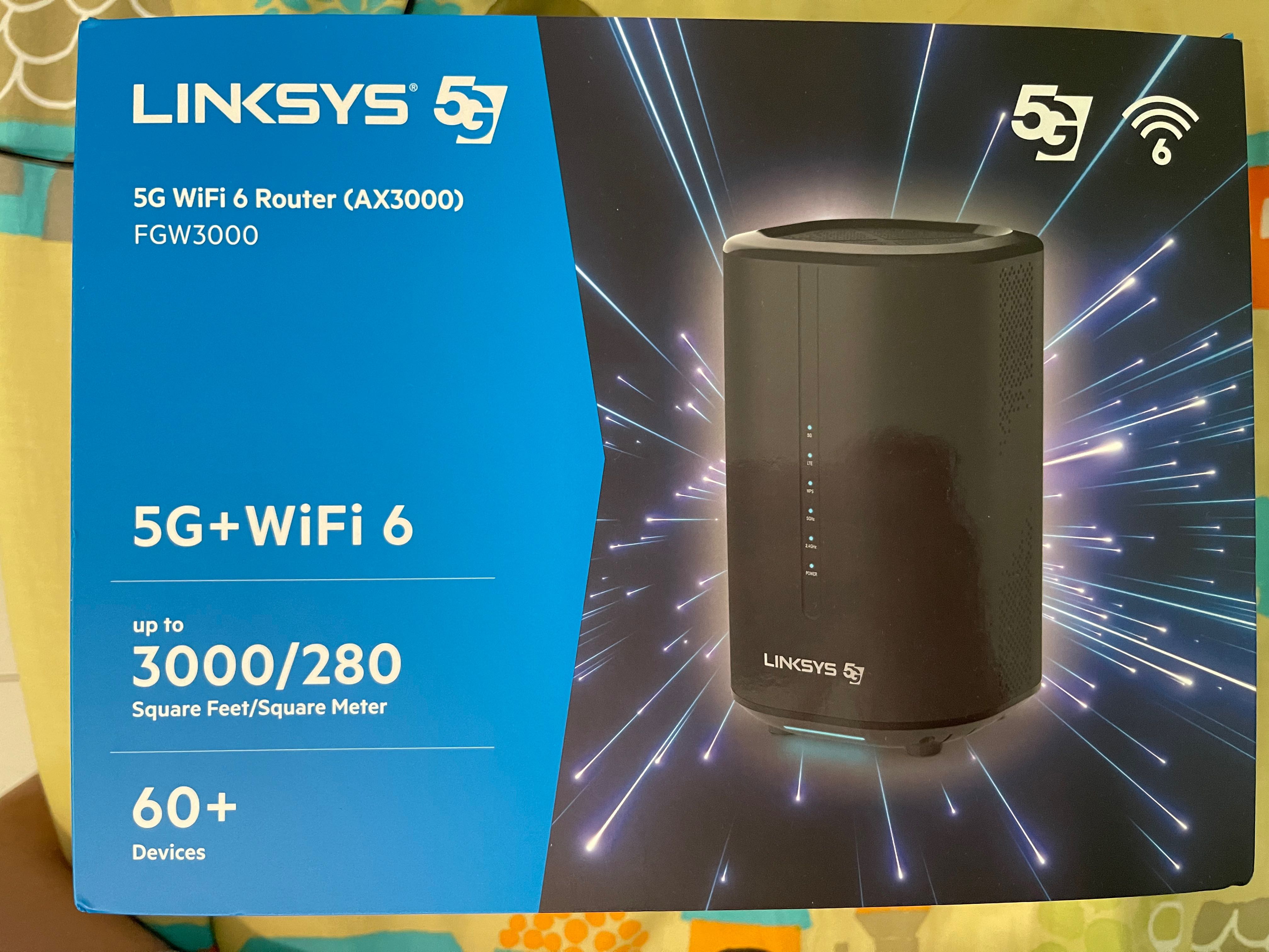 Linksys 5G Wifi 6 router (FGW3000), 電腦&科技, 電腦周邊及配件, Wifi及上網相關產品 - Carousell Linksys 5G Wifi 6 router (FGW3000), 電腦&科技, 電腦周邊及配件, Wifi及上網相關產品 - Carousell