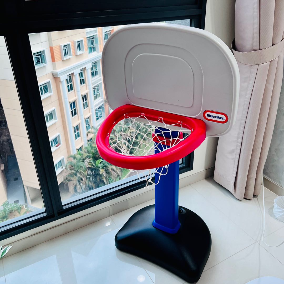 Little Tikes TOTSPORTS™ EASY SCORE™ BASKETBALL SET, Hobbies & Toys ...