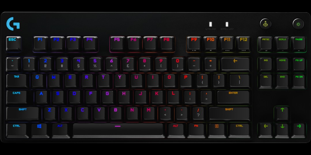 Logitech G PRO X 10 Keyless RGB Mechanical Gaming Keyboard, Computers ...