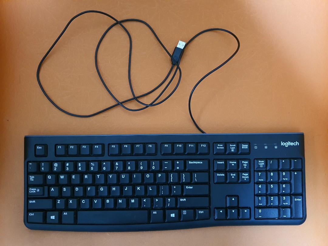 Logitech K120 Keyboard, Computers & Tech, Parts & Accessories, Computer ...