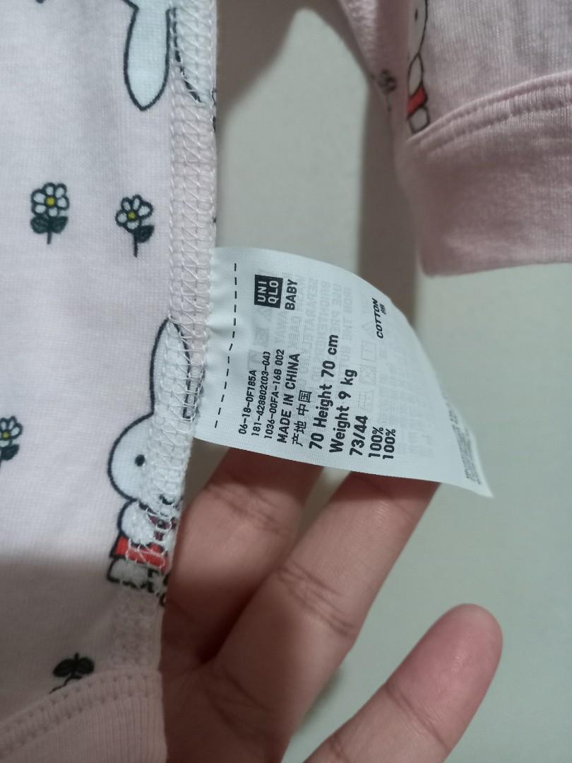 Miffy onesie by Uniqlo, Babies & Kids, Babies & Kids Fashion on Carousell