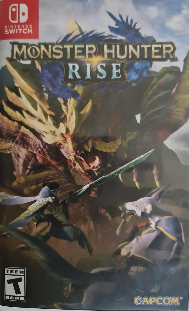 Monster Hunter Rise (MHR) Authentic and Original, Video Gaming, Video ...