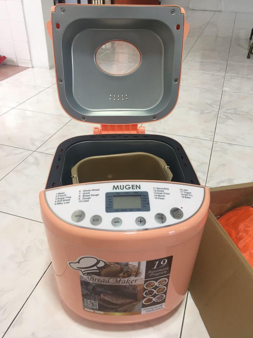 Mugen Bread Maker, Furniture & Home Living, Kitchenware & Tableware ...