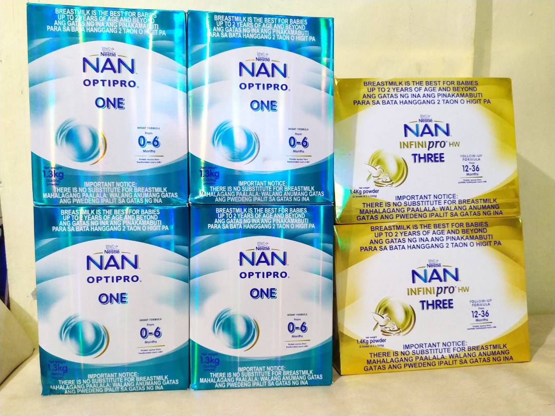 NAN OPTIPRO ONE/ INFINIPRO THREE, Babies & Kids, Nursing & Feeding ...
