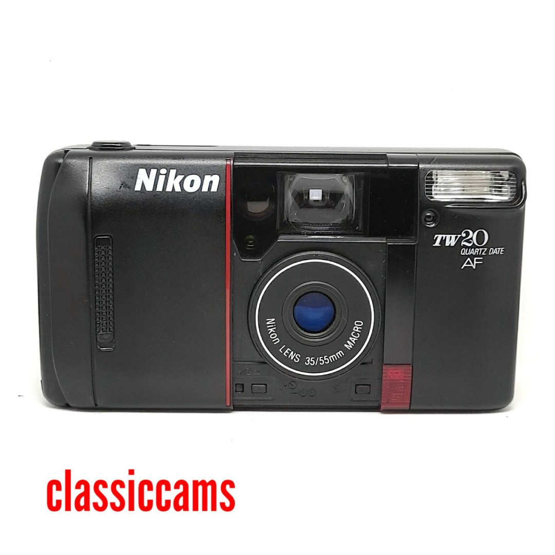 Nikon TW20 35mm Film Camera, Photography, Cameras on Carousell