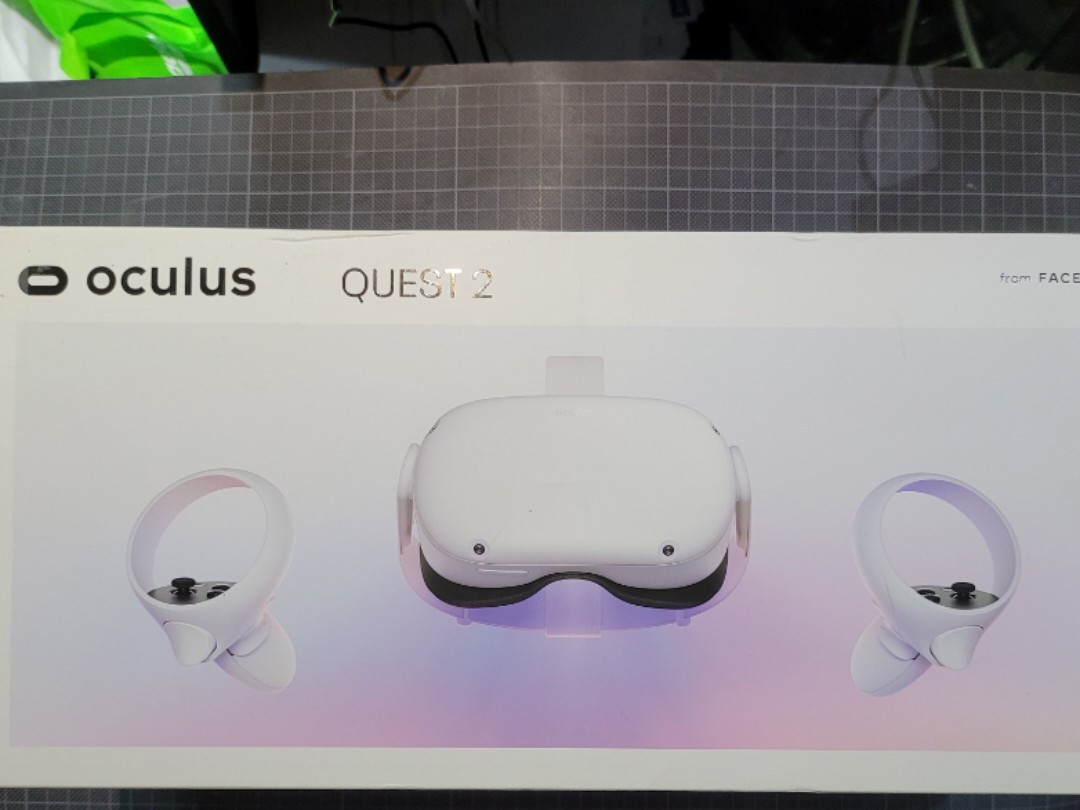 Oculus quest 2 128gb 水貨 over 90% new, 電腦＆科技, 電腦周邊及配件, 電子屏幕 - Carousell