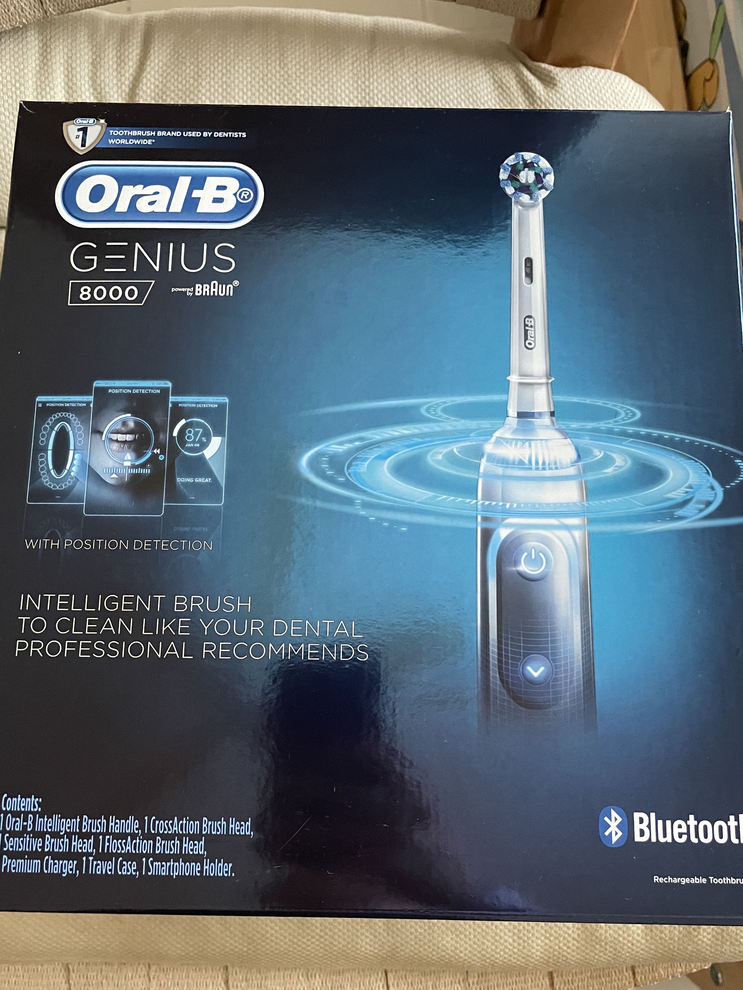 Oral B GENIUS 8000 Electric toothbrush, Beauty & Personal Care, Oral ...
