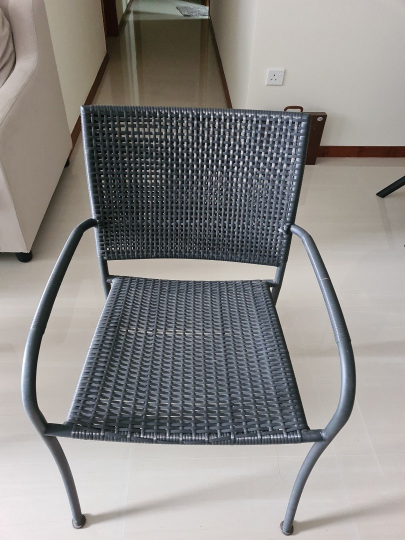 Outdoor Garden/Balcony Arm Chair, Furniture & Home Living, Furniture ...