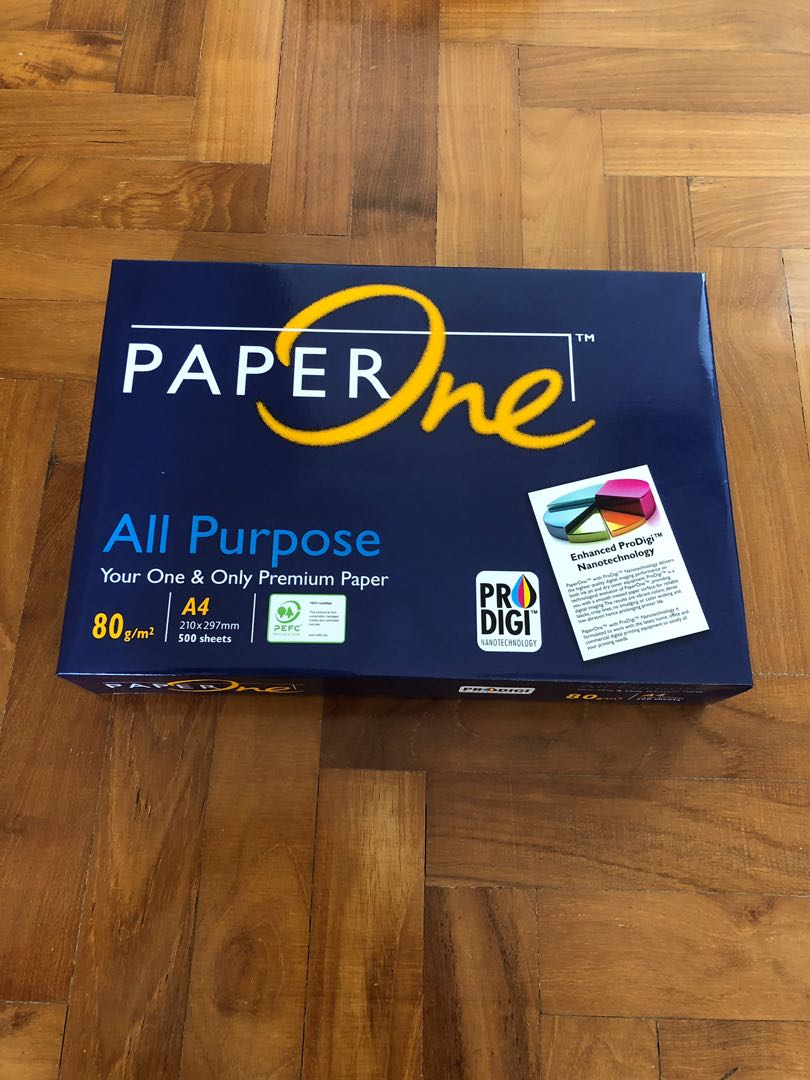 Paper One Premium A4, Hobbies & Toys, Stationery & Craft, Stationery ...