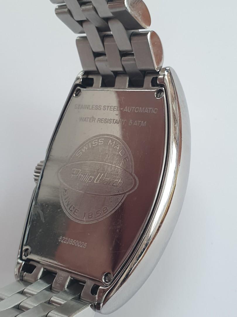 Philip Watch Tonneau Shape Automatic Watch, Men's Fashion, Watches ...