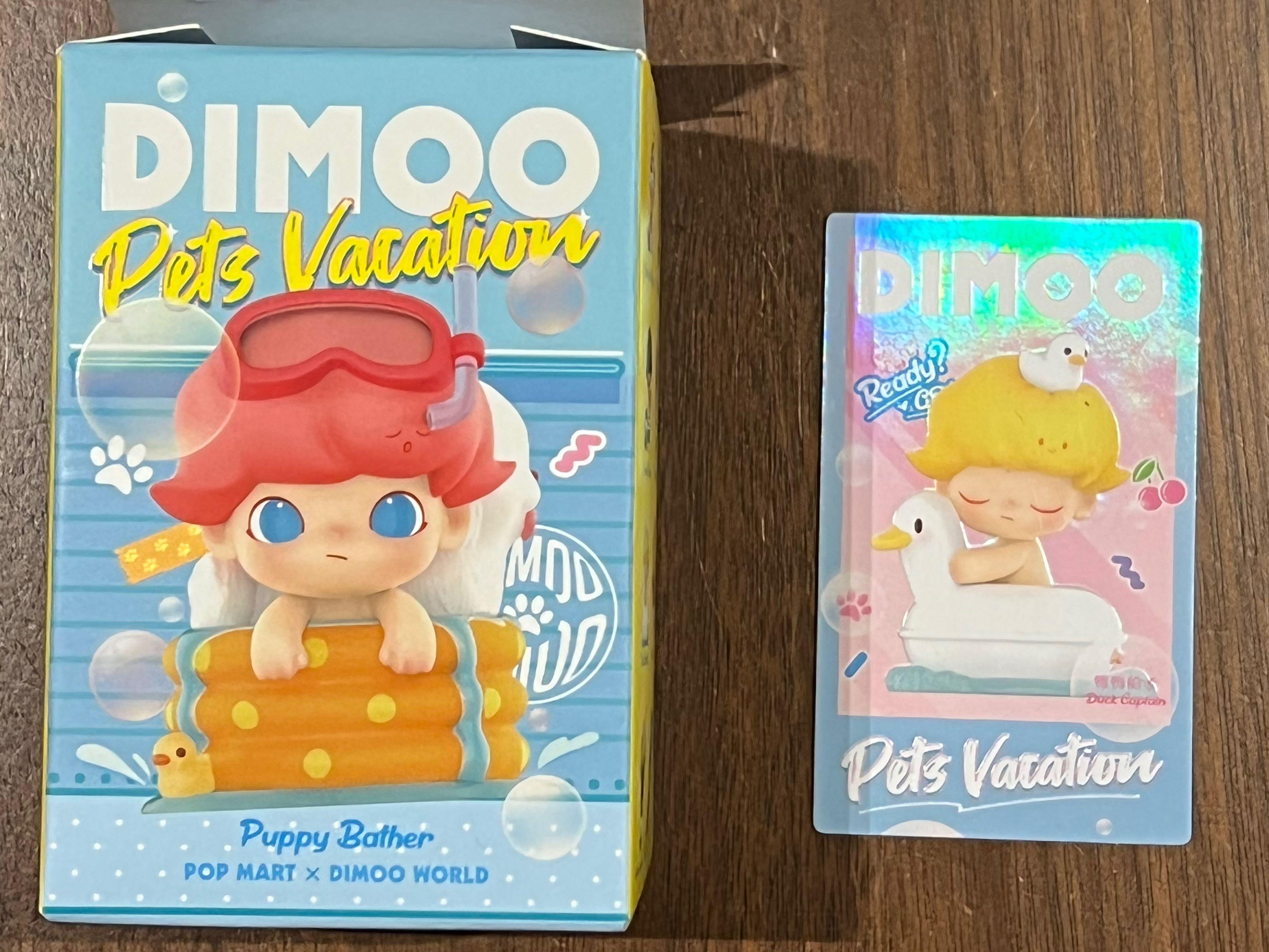 Popmart Dimoo Pets Vacation Duck Captain, Hobbies & Toys, Toys & Games ...