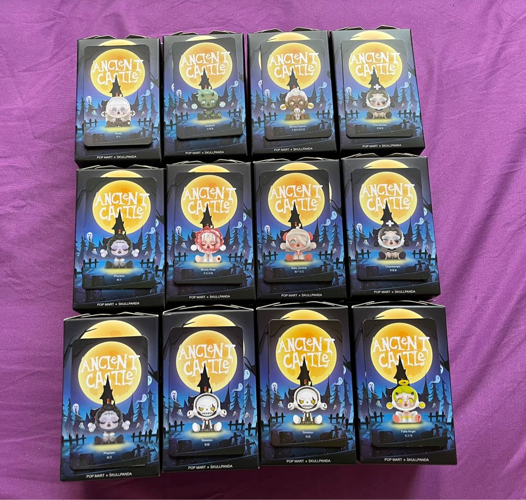 Popmart Skullpanda Ancient Castle, Hobbies & Toys, Toys & Games on ...