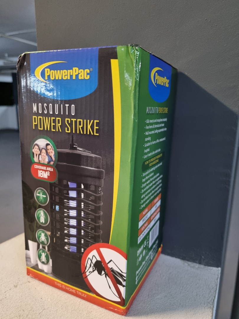 PowerPac mosquito/insect killer lamp, Everything Else on Carousell