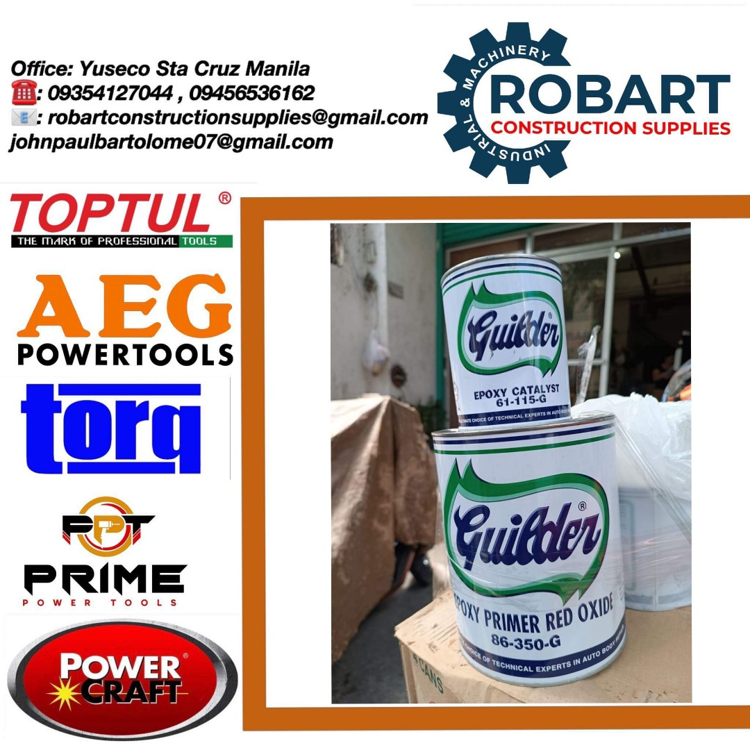 Primer Red guilder epoxy, Commercial & Industrial, Construction Tools ...