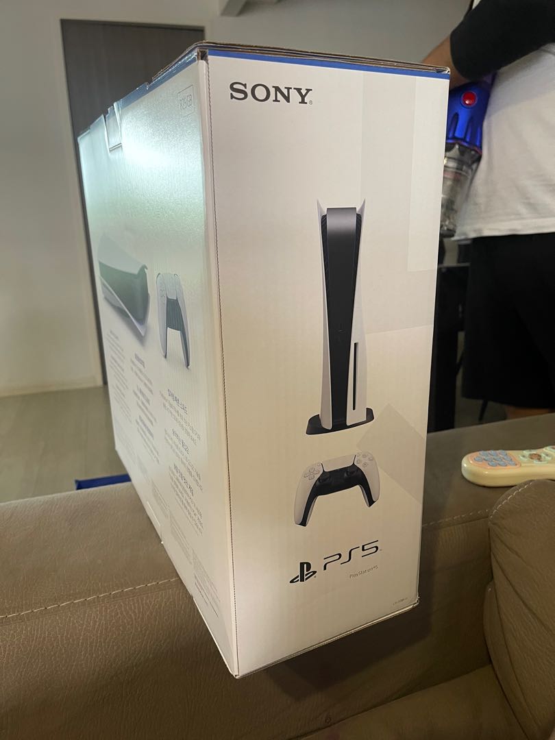 PS5 Box and tote bag, Video Gaming, Video Game Consoles, PlayStation on ...