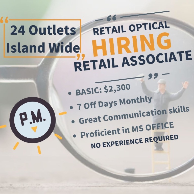 Retail Associate, Jobs, Sales, Retail & Marketing on Carousell