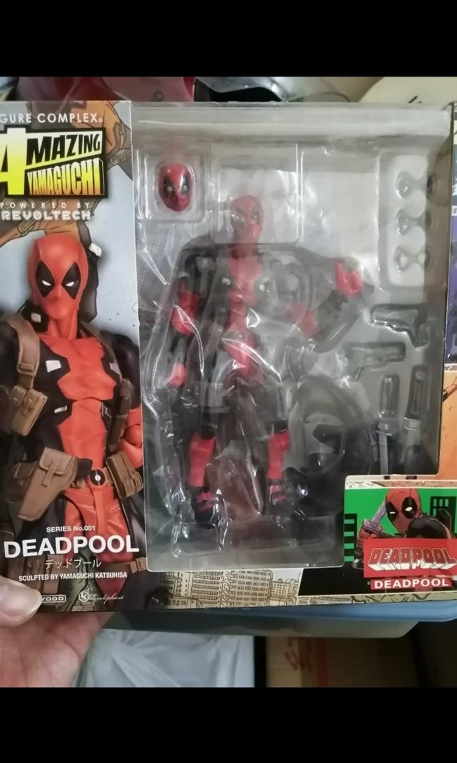 Revoltech Amazing Yamaguchi Deadpool Bootleg, Hobbies & Toys, Toys ...