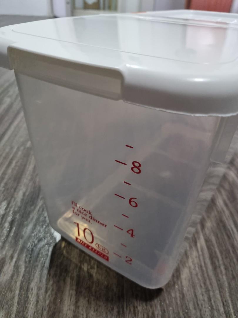 Rice container 10kg, Furniture & Home Living, Kitchenware & Tableware ...