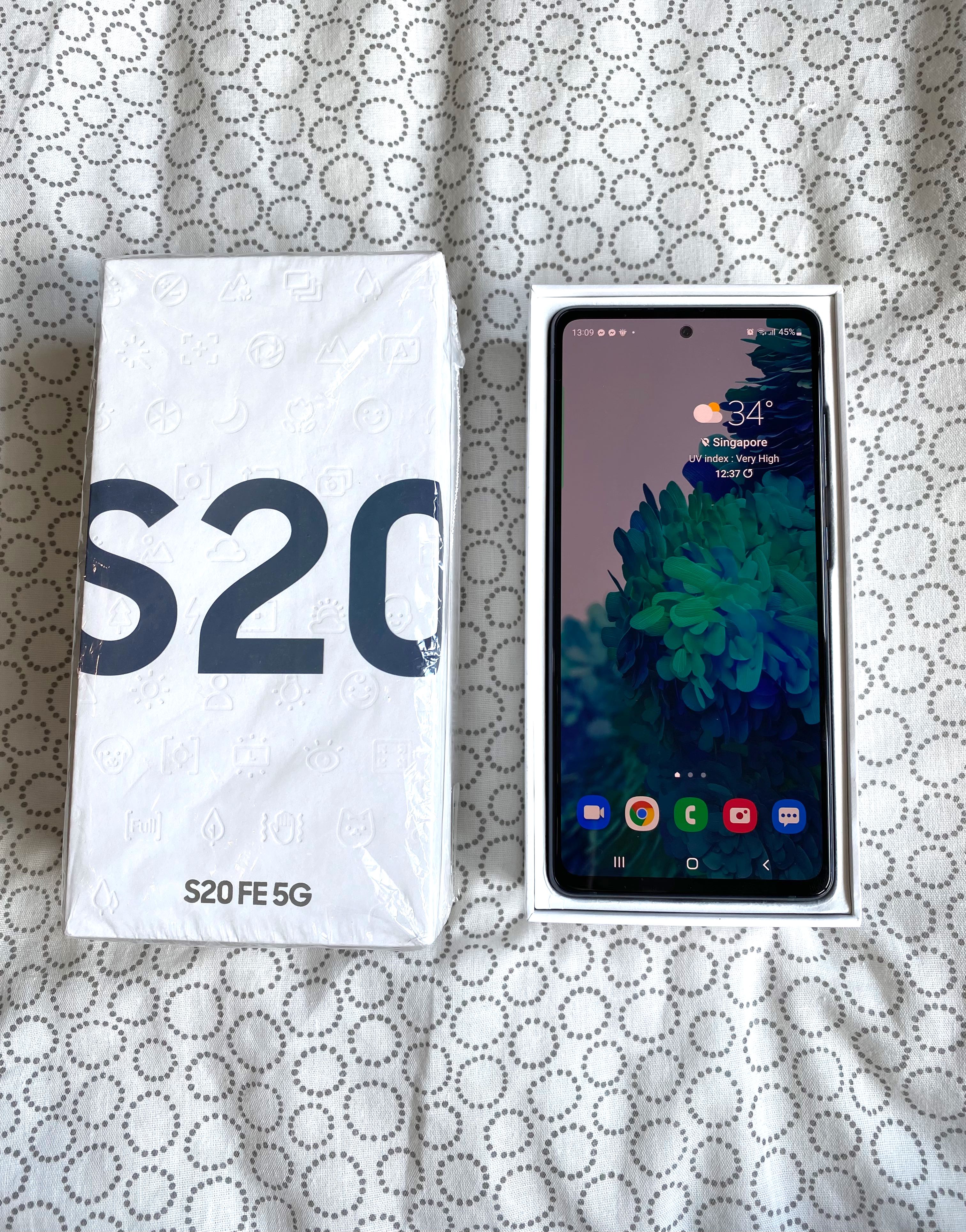 Samsung S20 FE 5G 256GB Cloud Navy, Mobile Phones & Gadgets, Mobile Phones, Android Phones ...