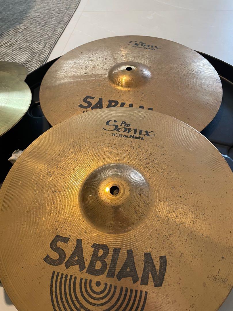 Sabian Pro Sonix Cymbal Set, Hobbies & Toys, Music & Media, Musical ...