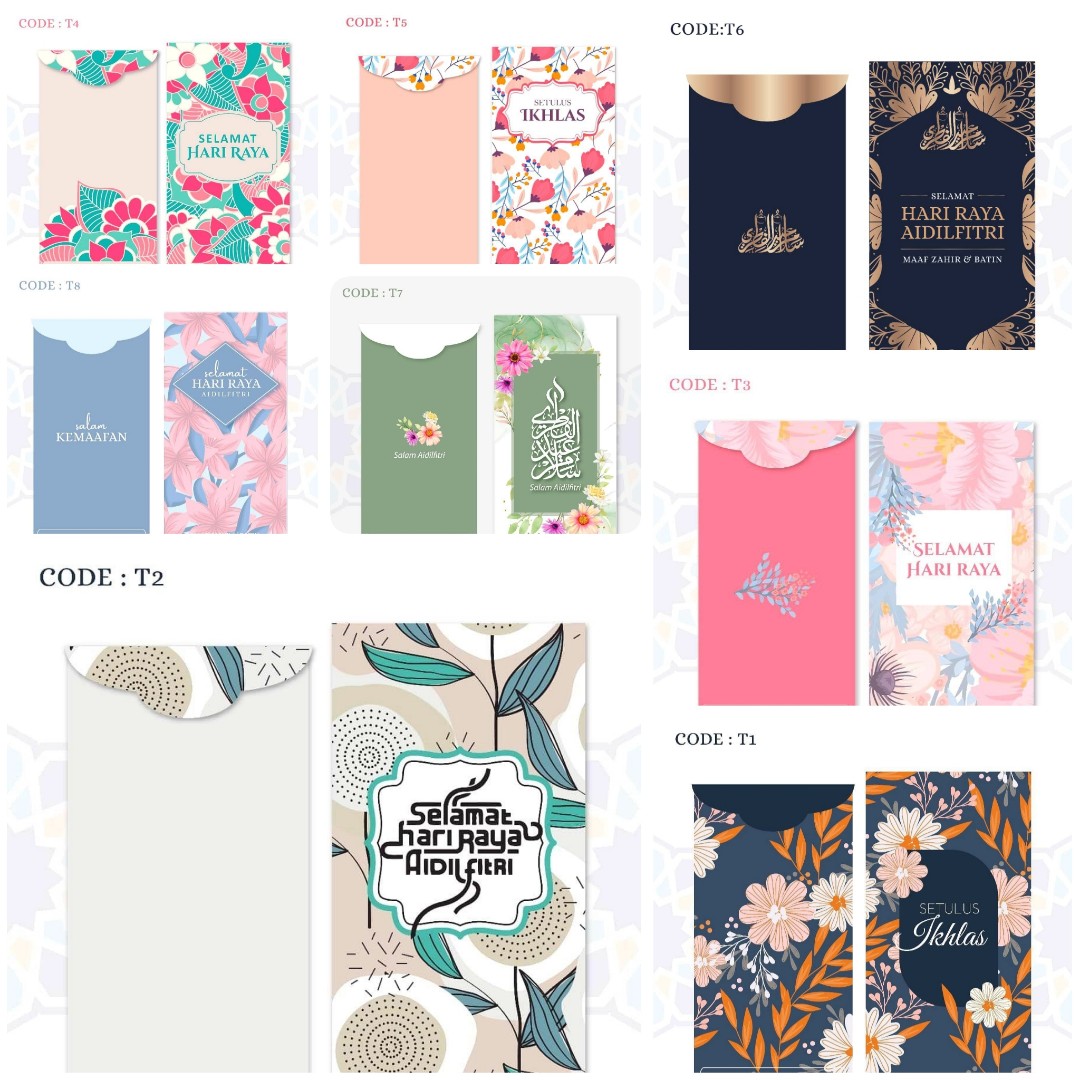 SAMPUL DUIT HARI RAYA VIRAL 2022 (HARI RAYA MONEY ENVELOPE), Hobbies ...