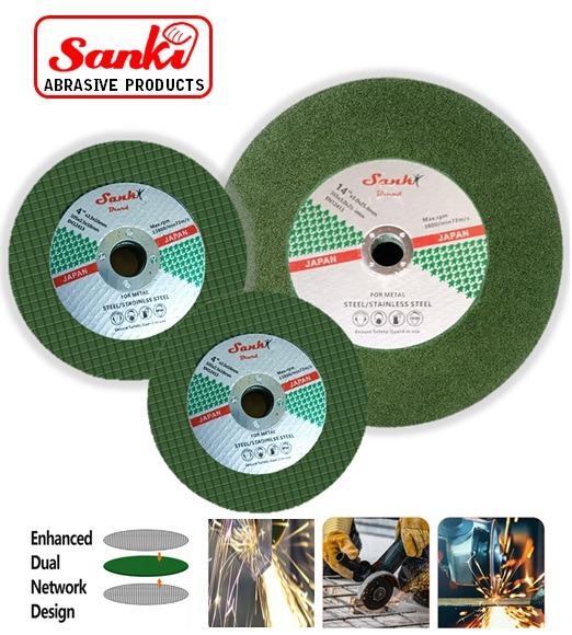 SANKI STAINLESS STEEL CUTTING DISC- 4" TO 14", Furniture & Home Living ...