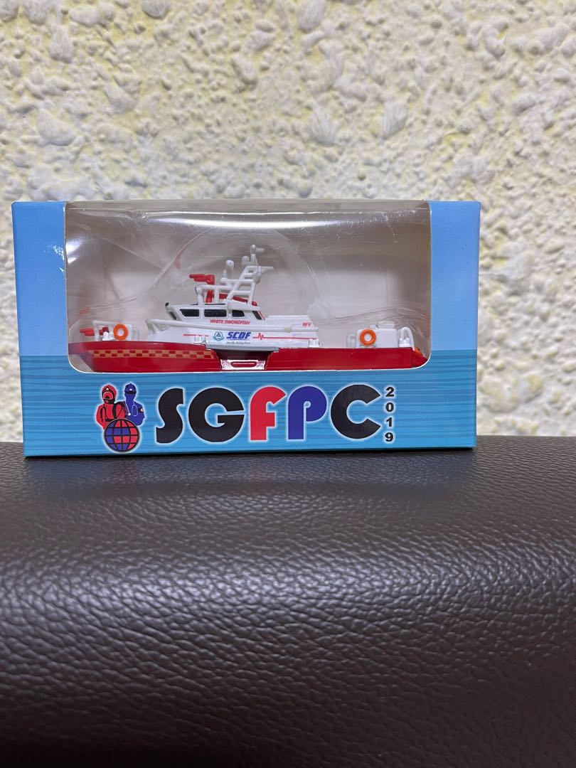 SCDF Fire Vessel, Hobbies & Toys, Toys & Games on Carousell