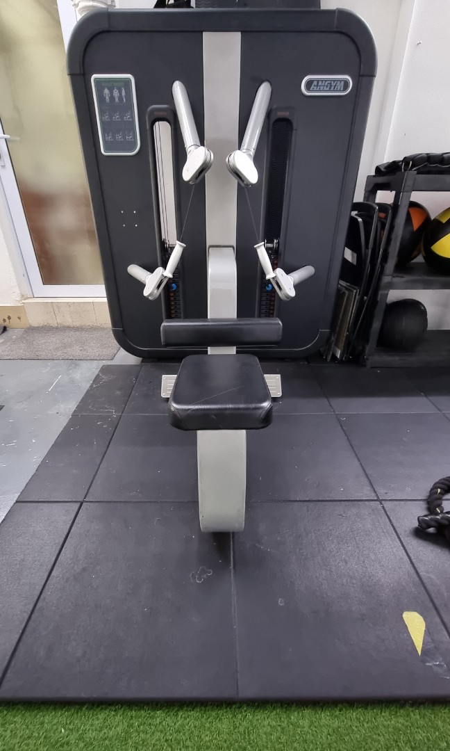 Seated Back Row, Sports Equipment, Exercise & Fitness, Cardio & Fitness ...