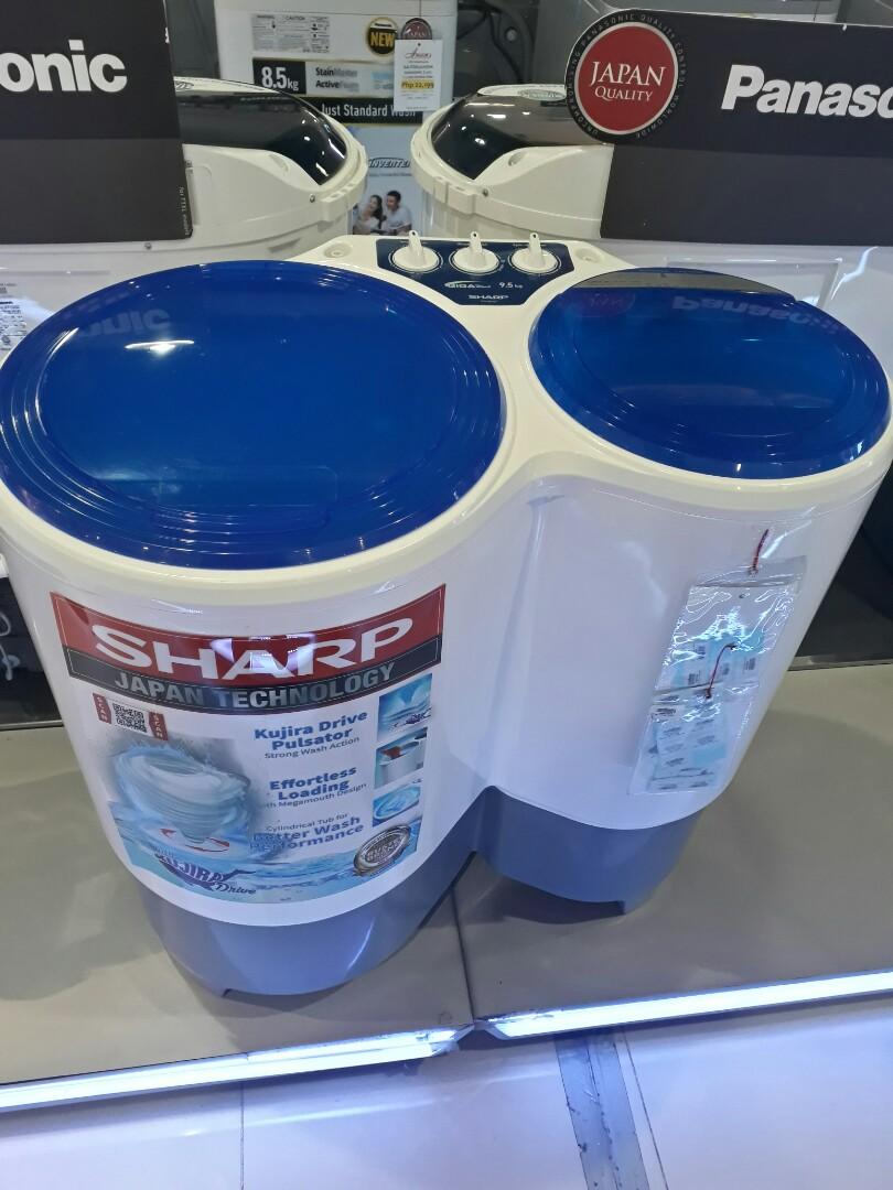 Sharp Twintub Washing Machine, TV & Home Appliances, Washing Machines ...