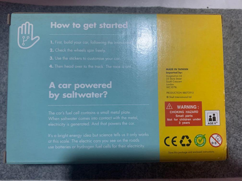 Shell salt water Car Kit, Hobbies & Toys, Toys & Games on Carousell