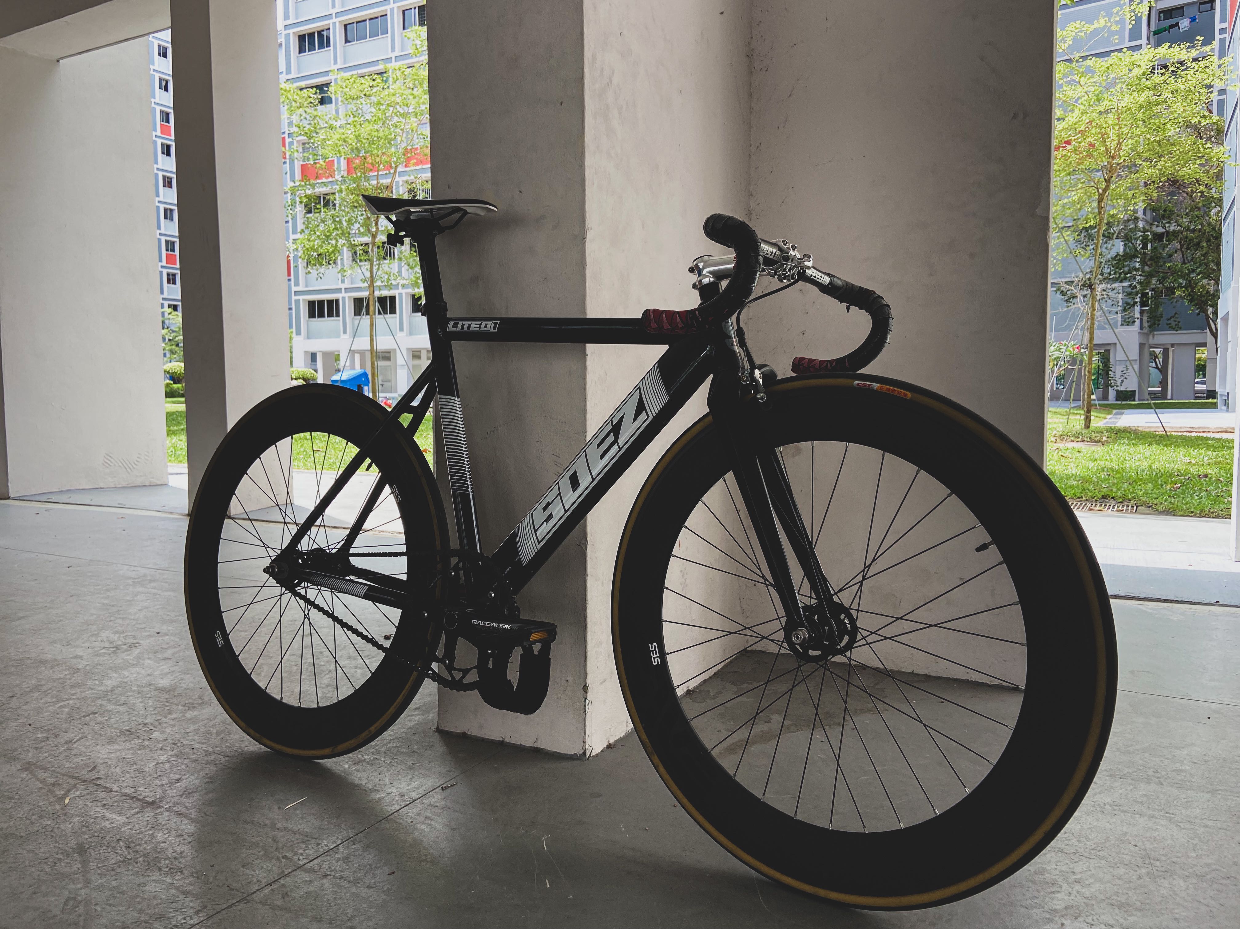 Soez frameset, Sports Equipment, Bicycles & Parts, Bicycles on Carousell