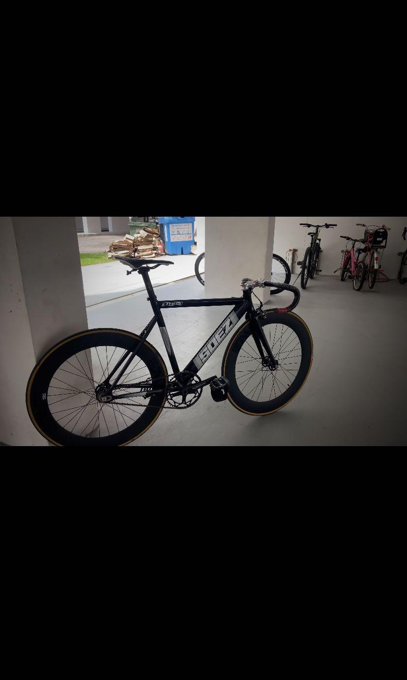 Soez frameset, Sports Equipment, Bicycles & Parts, Bicycles on Carousell