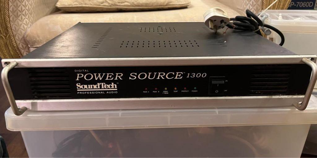 SoundTech PS1300 Power Source Amplifier, Audio, Soundbars, Speakers ...