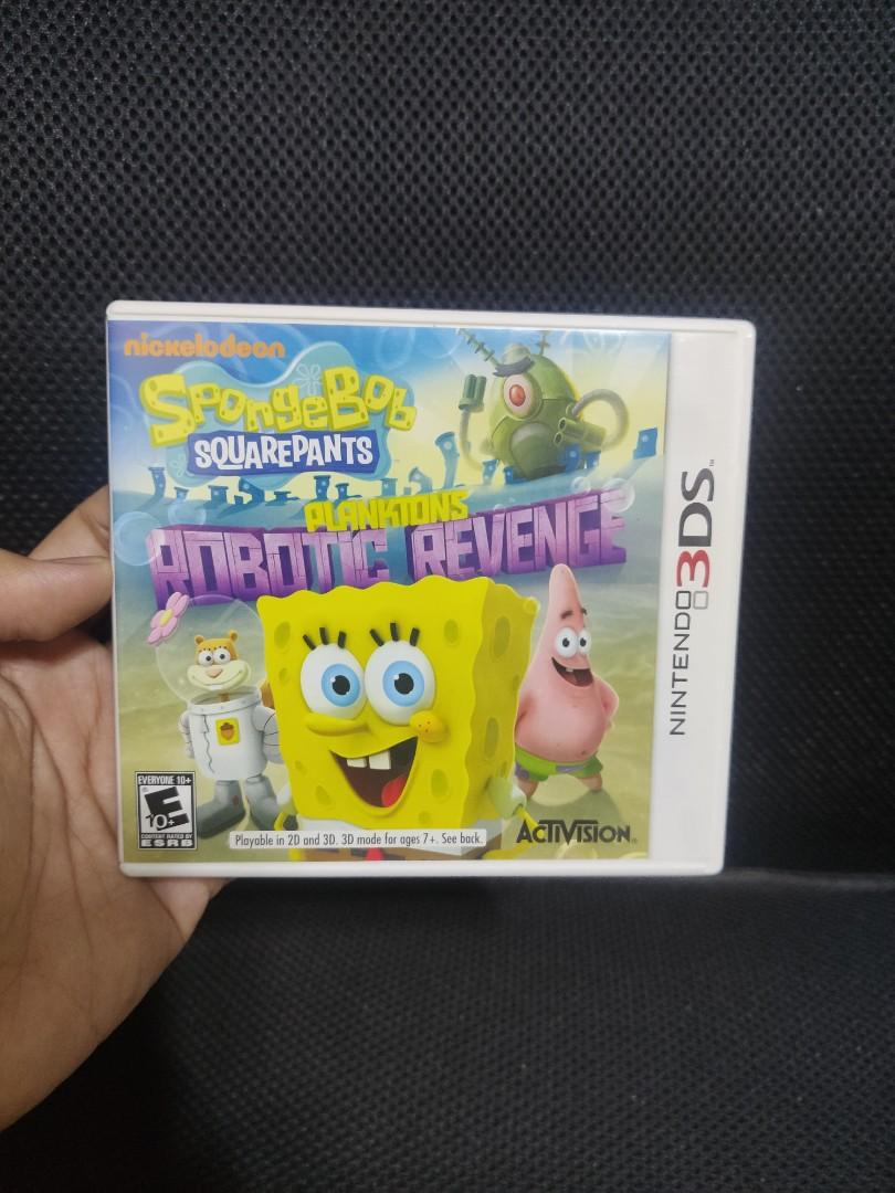 SpongeBob squarepants 3ds, Video Gaming, Video Games, Nintendo on Carousell