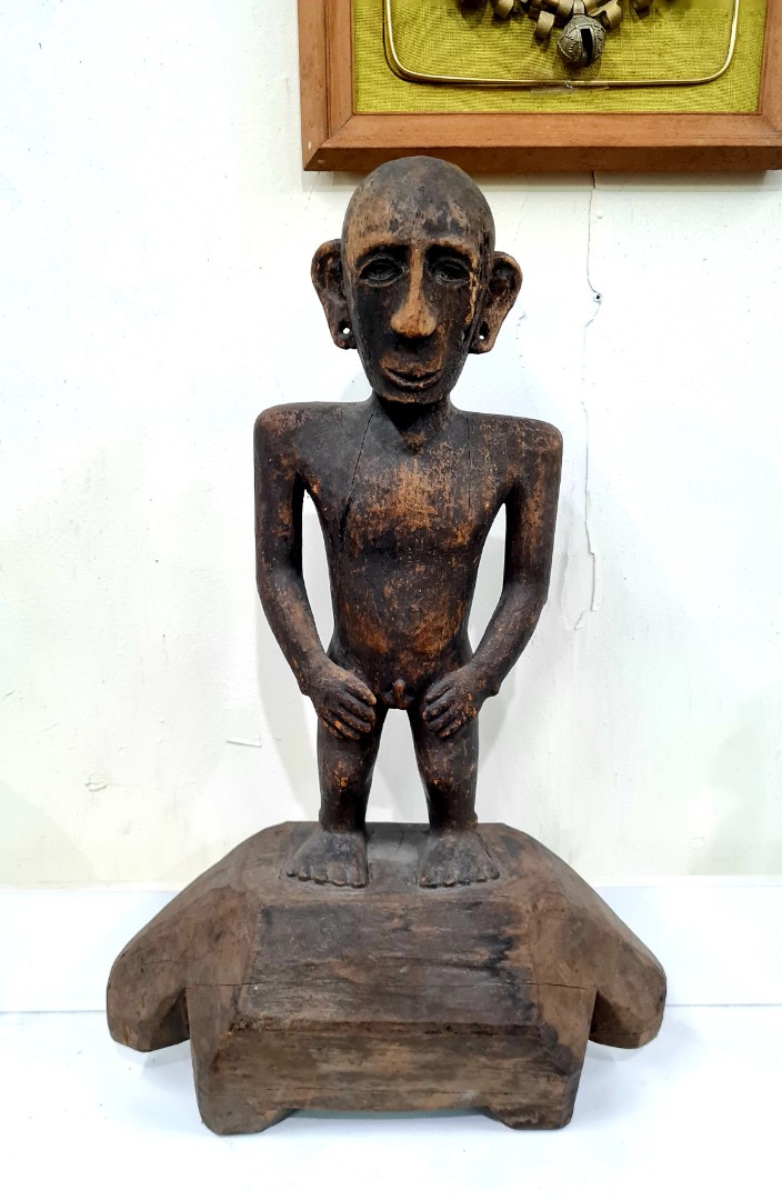 Standing Wood Bulul, Hobbies & Toys, Memorabilia & Collectibles ...