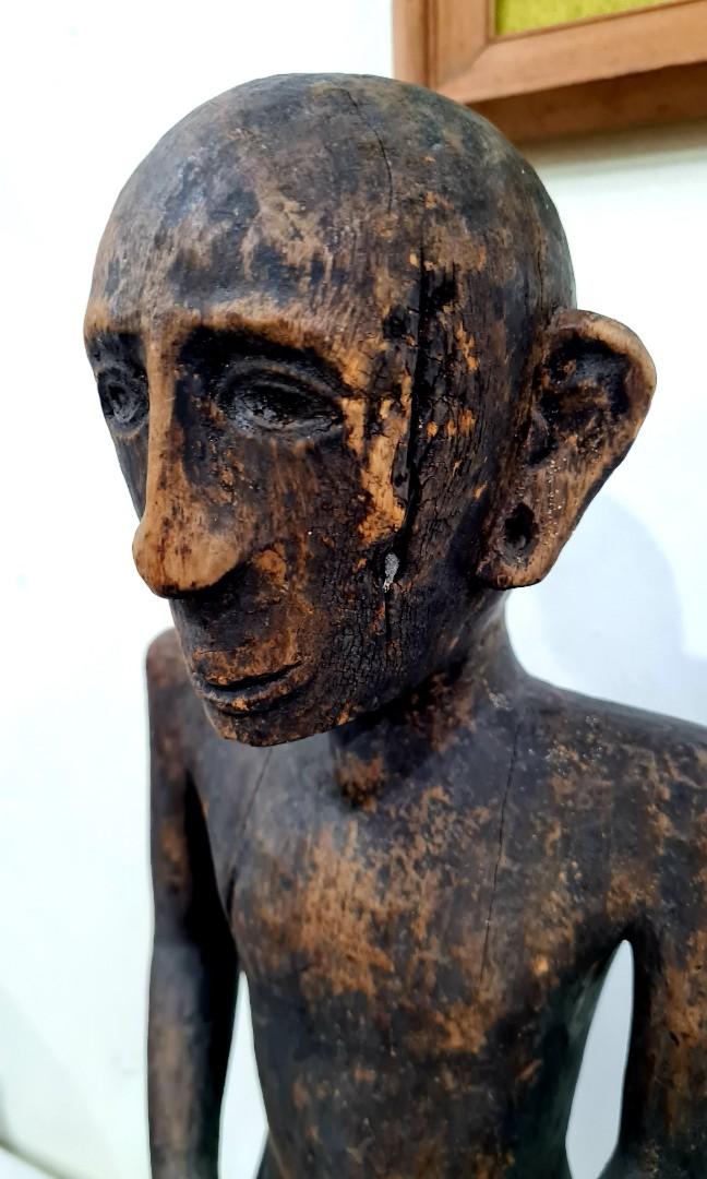 Standing Wood Bulul, Hobbies & Toys, Memorabilia & Collectibles ...