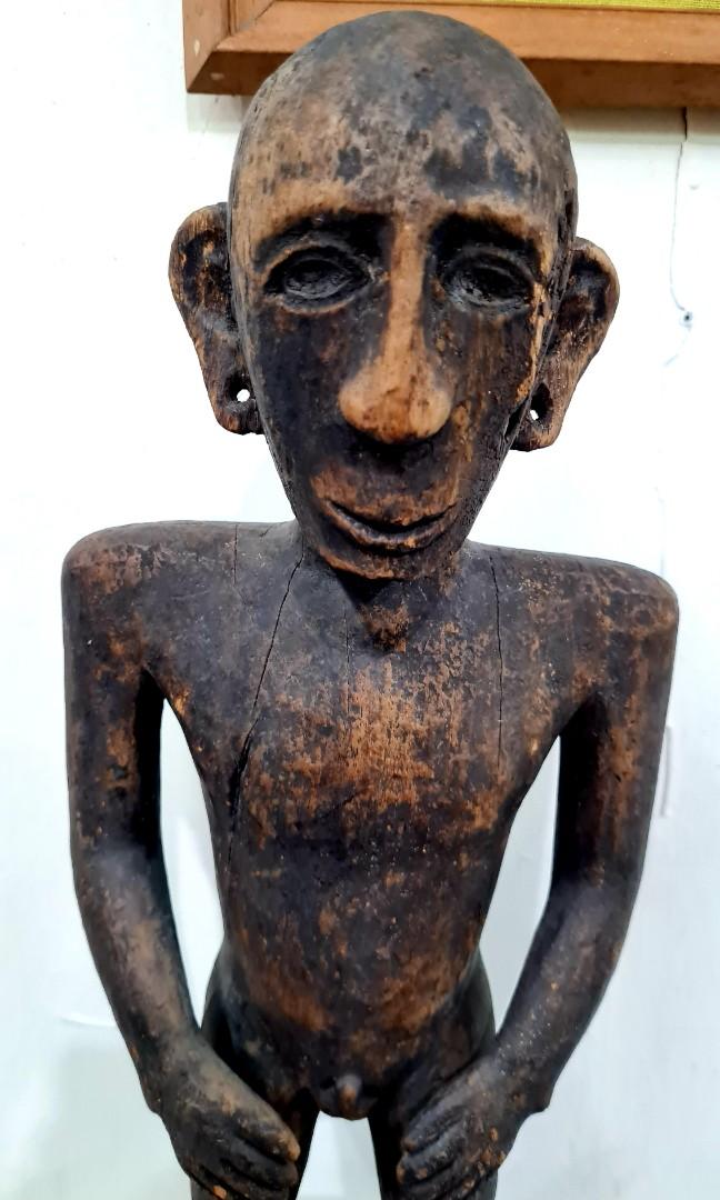 Standing Wood Bulul, Hobbies & Toys, Memorabilia & Collectibles ...