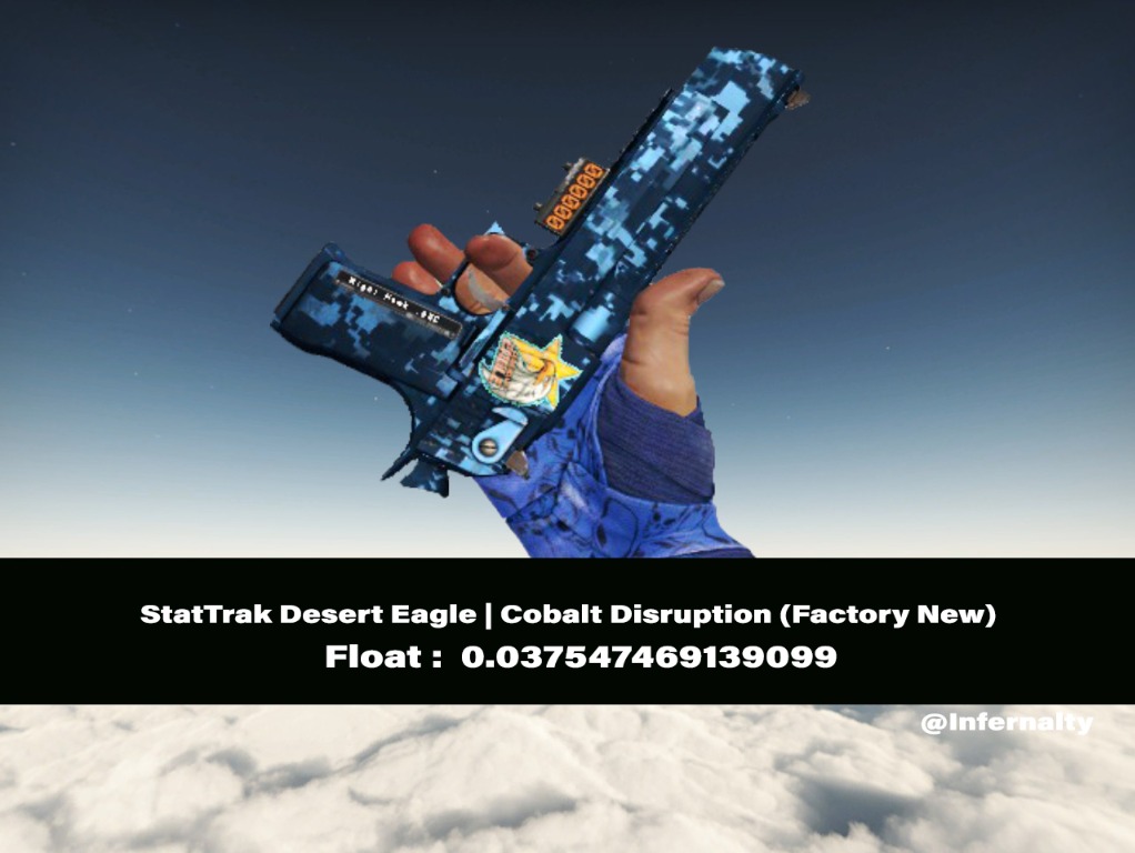 StatTrak Desert Eagle Cobalt Disruption FN CSGO SKINS KNIVES, Video ...