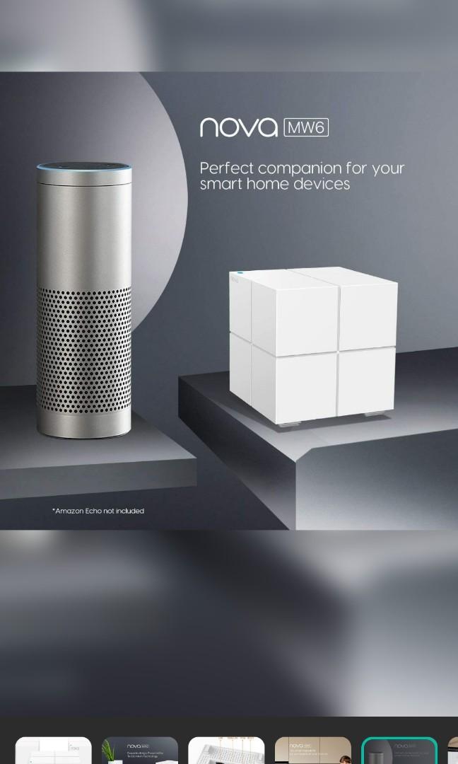 Tenda NOVA , MW 6 mesh router(pair, dual set, Mobile Phones & Gadgets ...