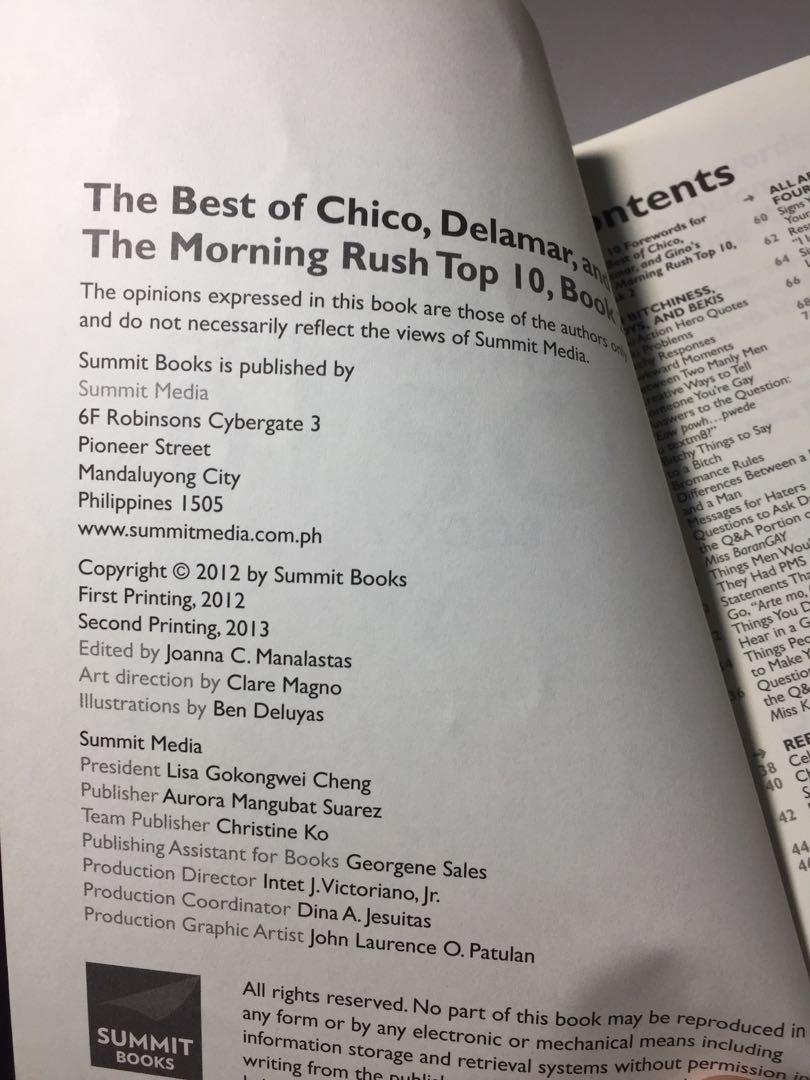 The Best of Chico, Delamar and Gino's The Morning Rush Top 10 book 2 ...