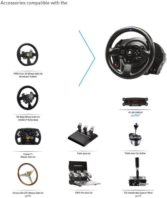 Thrustmaster T300 Ferrari Integral Racing Wheel Alcantara Edition ...
