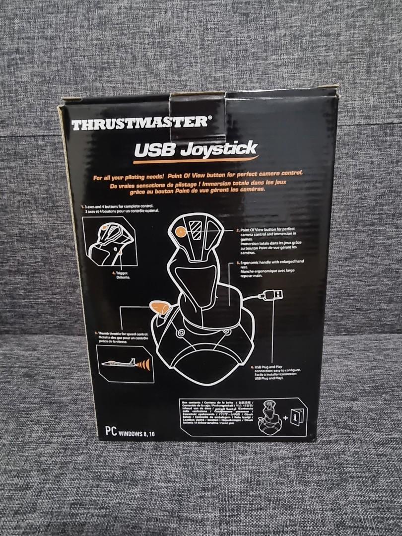 Thrustmaster USB Joystick for flight simulators, Video Gaming, Gaming ...