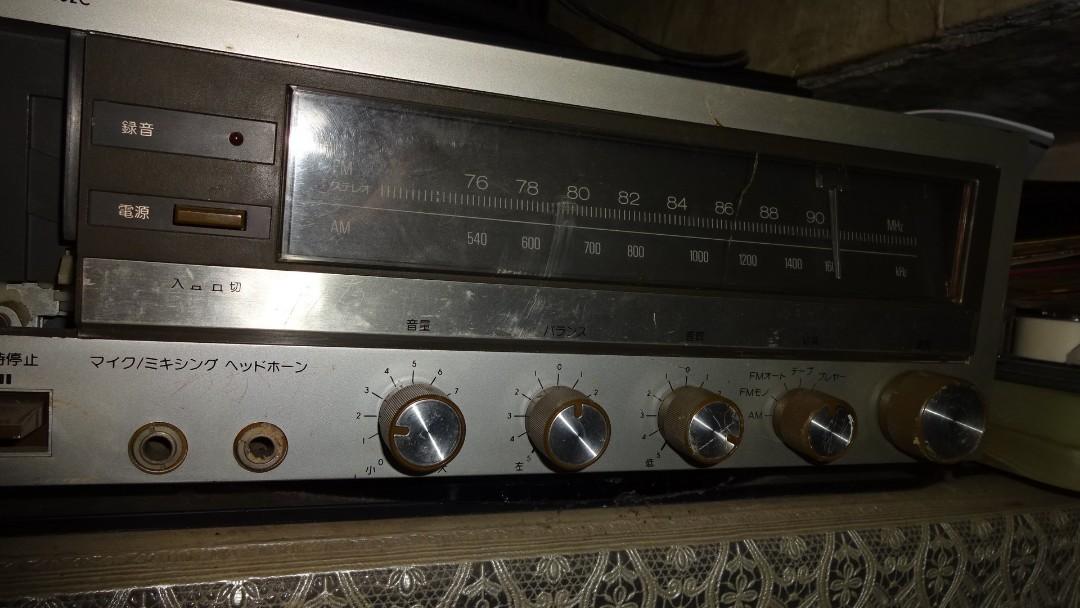 Toshiba Modular Stereo System Model SM-202c turntable, fm/am tuner ...