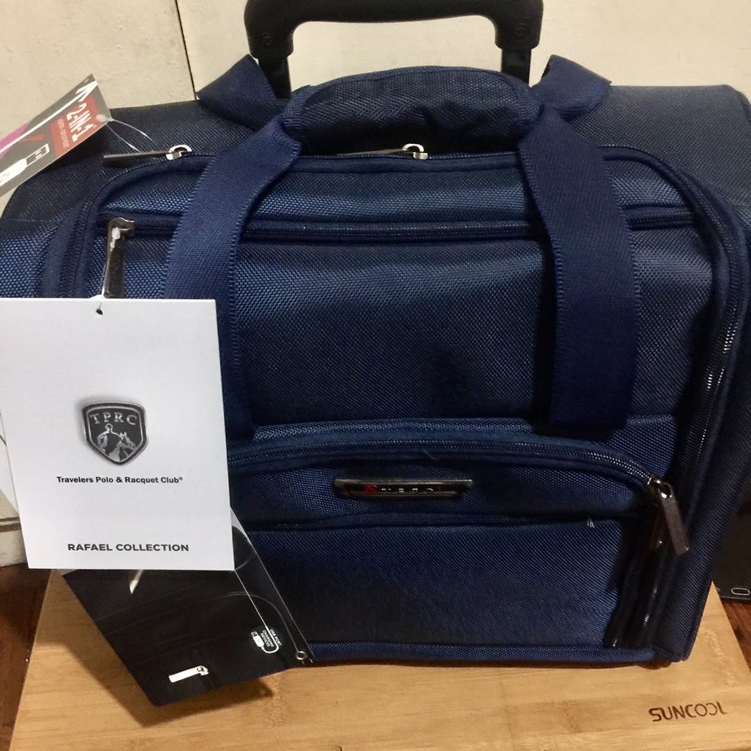 TPRC 15 inches underseat carry on luggage with USB port brand new ...