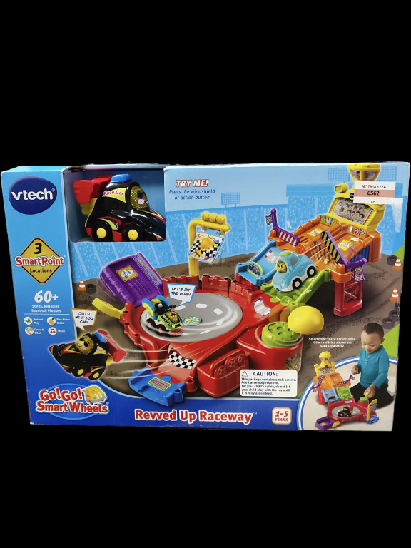 TP-VTech Go! Go! Smart Wheels Revved Up Raceway [BOX DENTED ], Hobbies ...